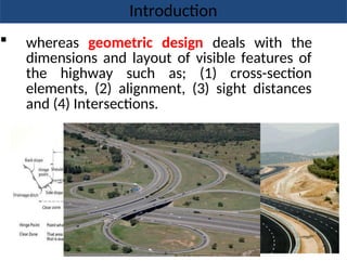 Geometric Design of Highways and cross section- 1.ppt