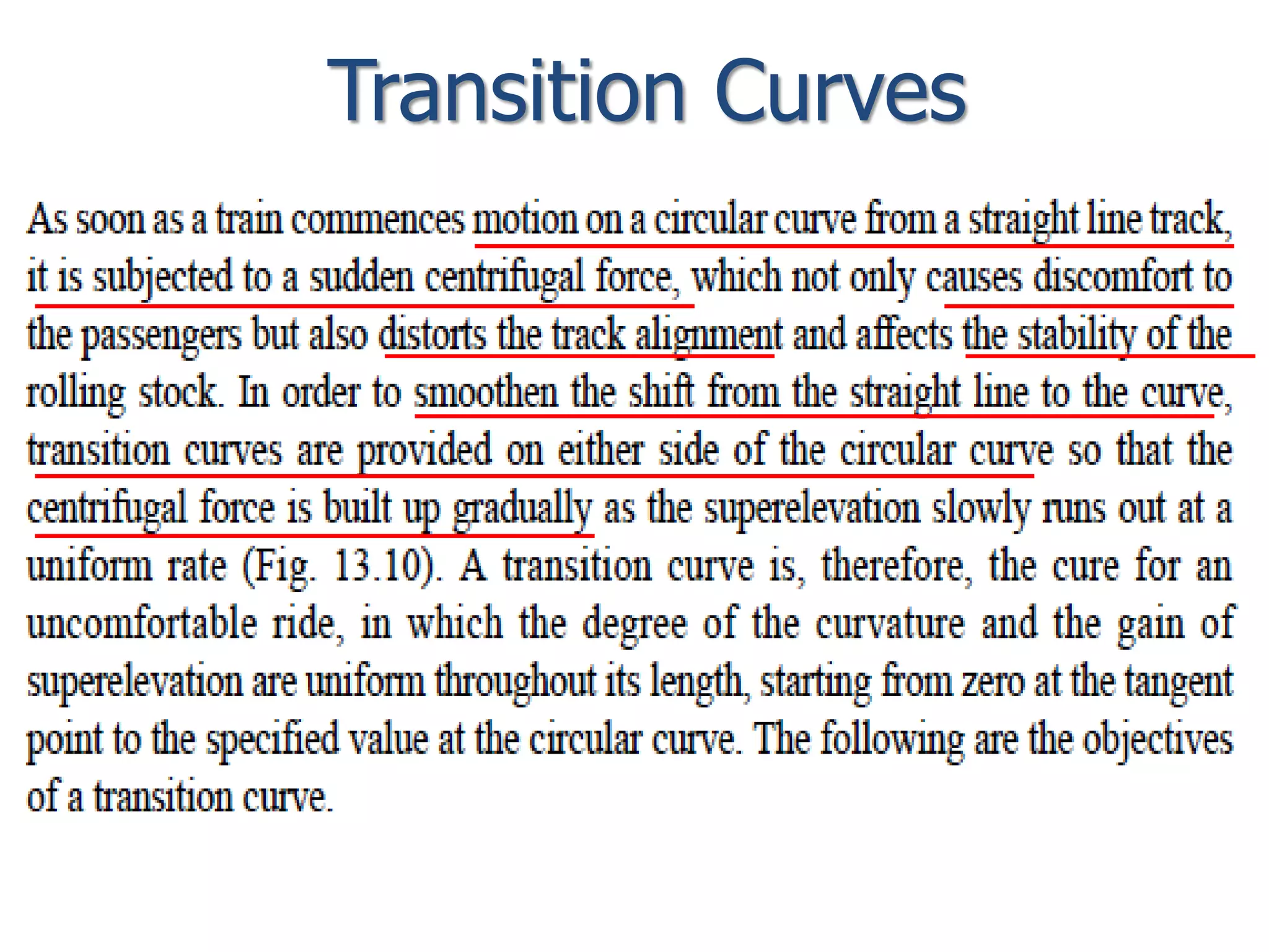 10 Geometric Design of Railway Track [Horizontal Alignment] (Railway ...