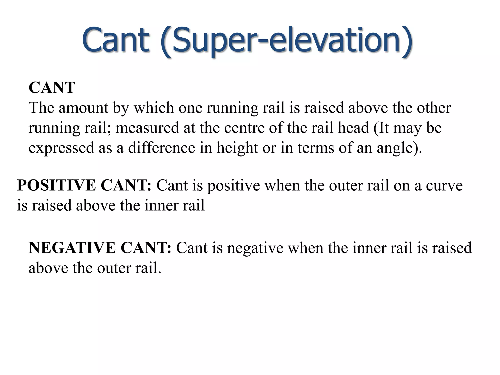 10 Geometric Design of Railway Track [Horizontal Alignment] (Railway ...