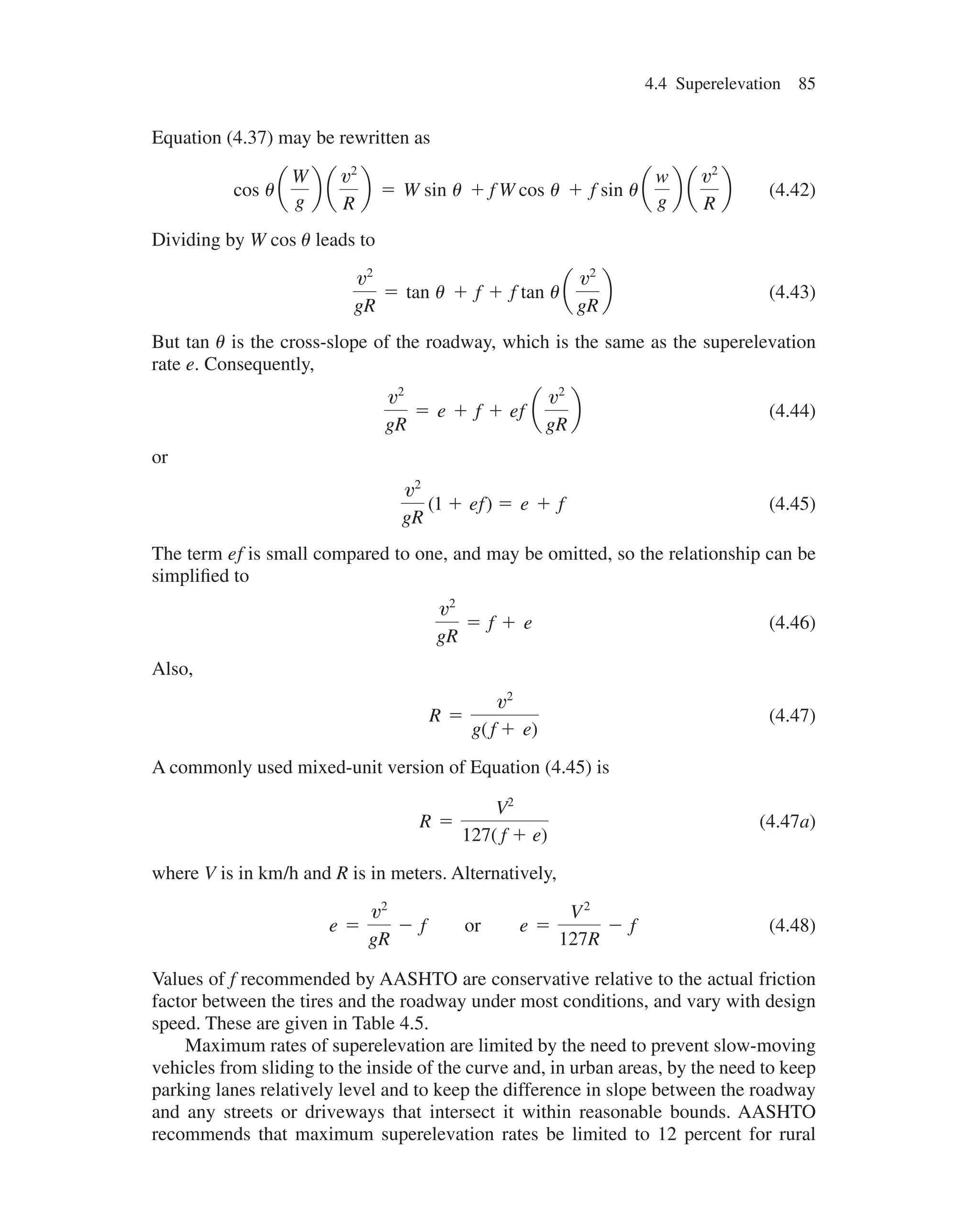 Geometric design of road | PDF