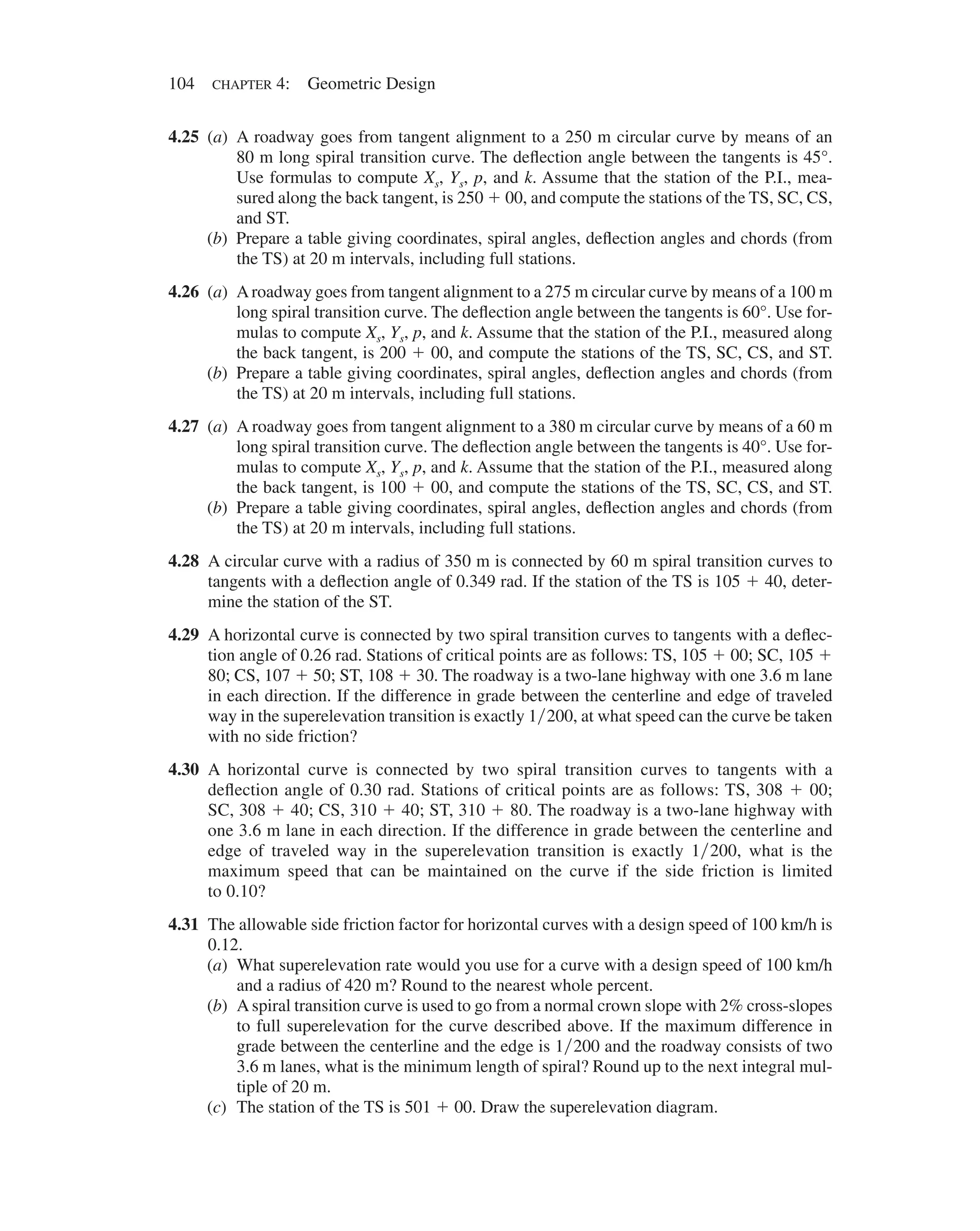 Geometric design of road | PDF