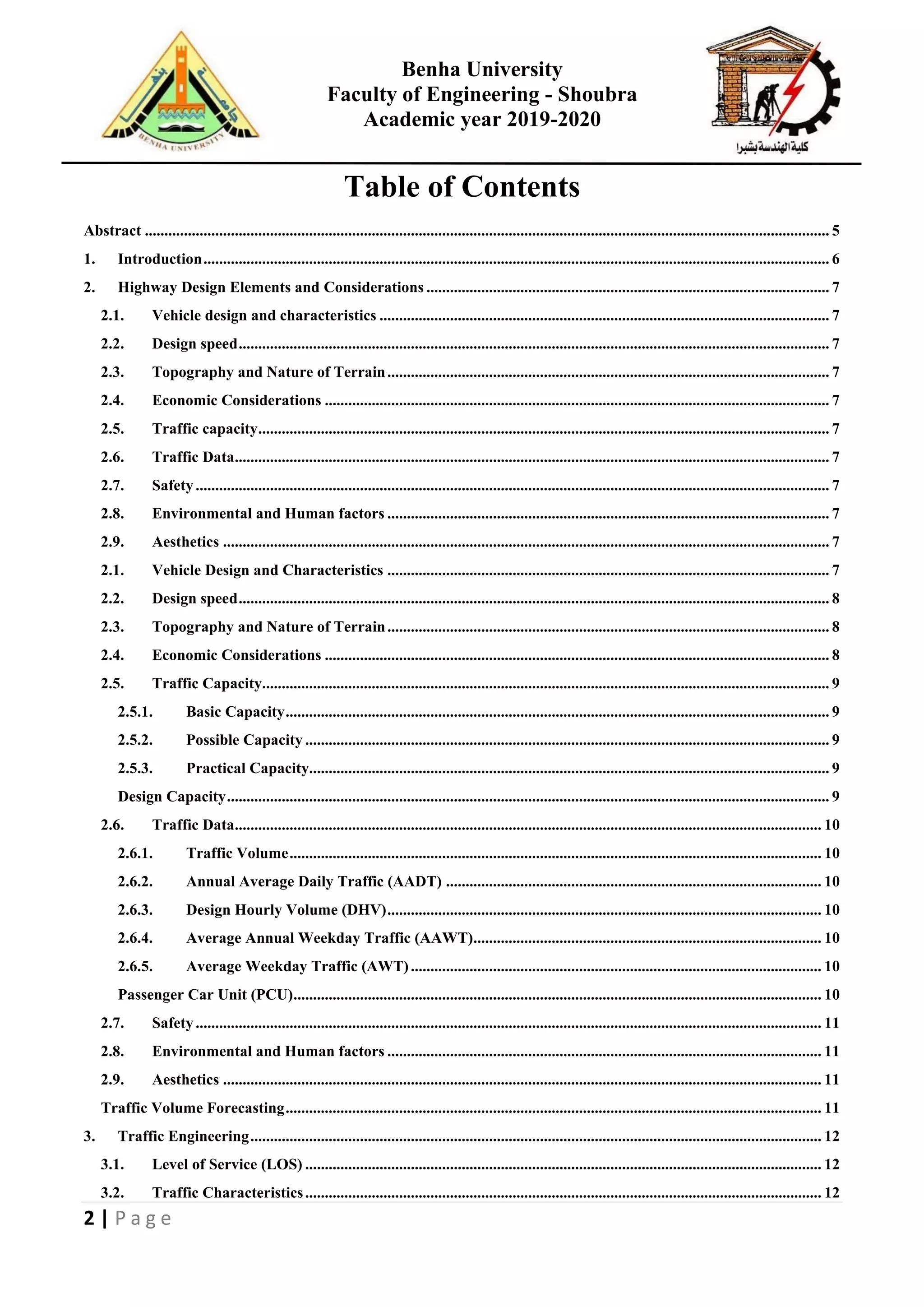 Geometric Design of Roads and Highways | PDF