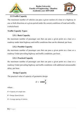 Geometric Design of Roads and Highways | PDF