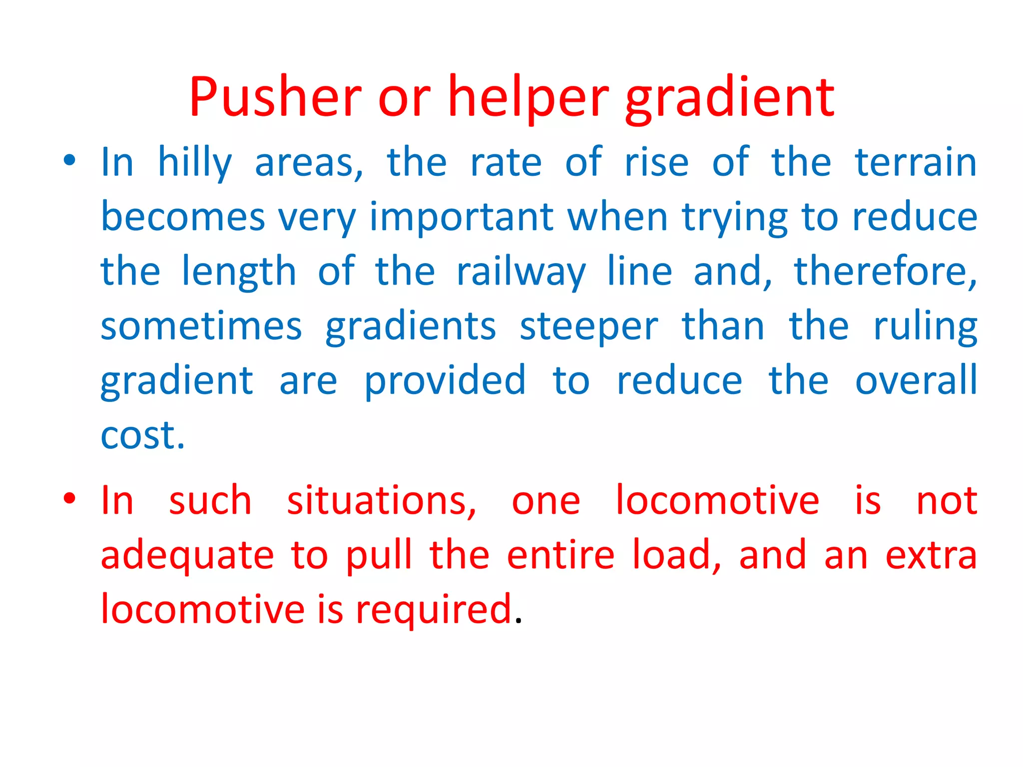Railway Engineering - Geometric design of track | PPTX