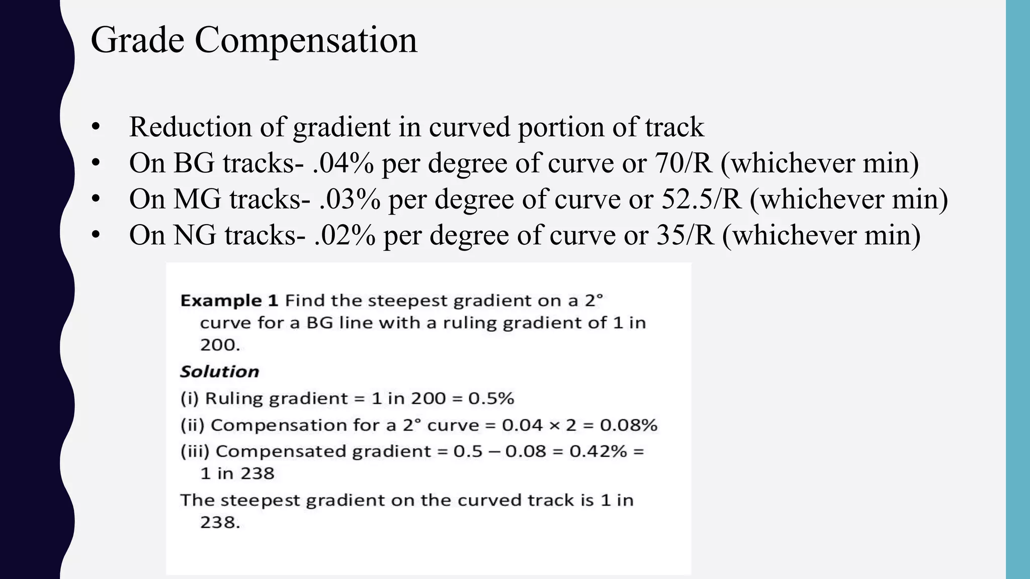 Geometric design of track | PPTX
