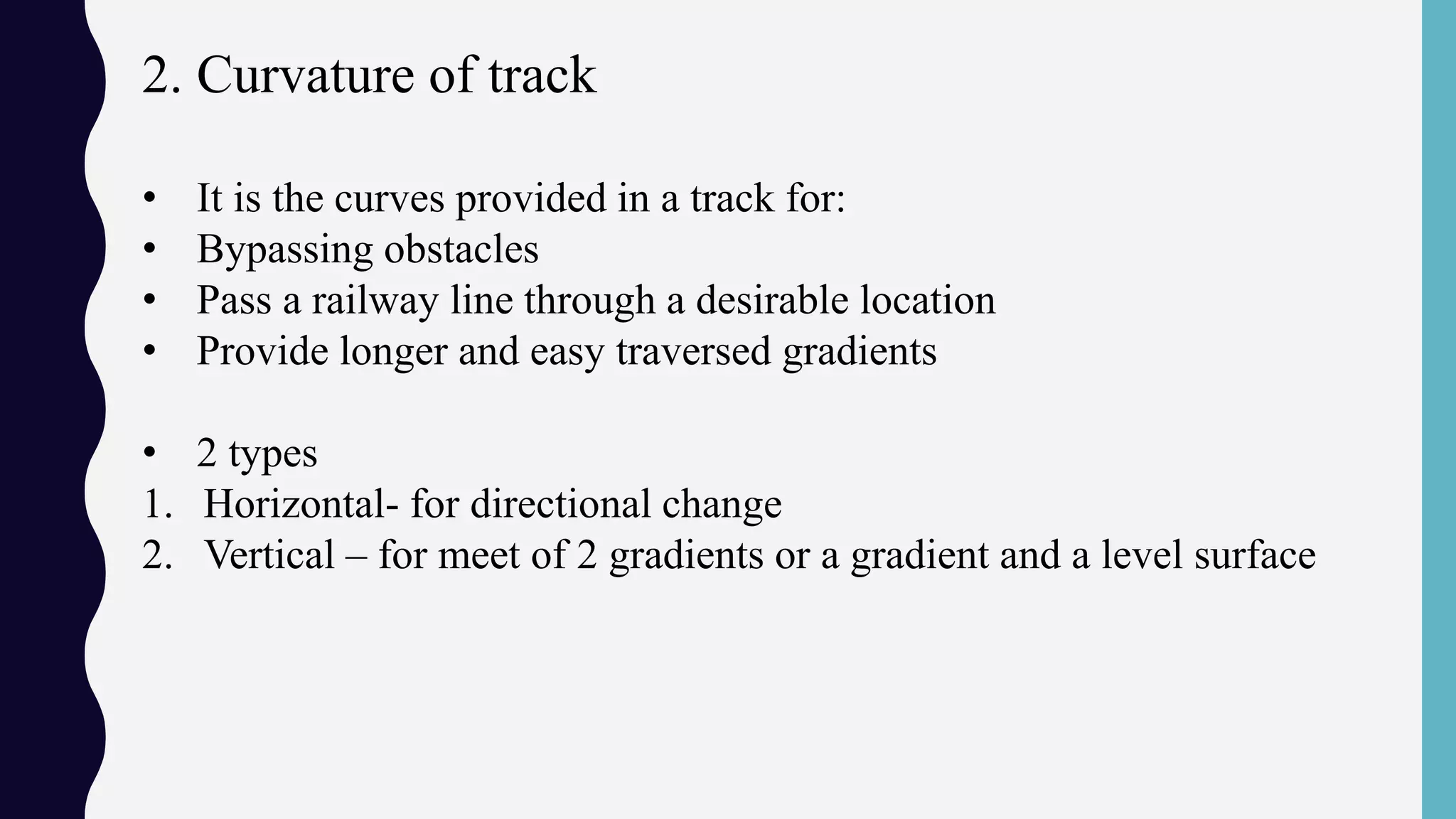 Geometric design of track | PPTX