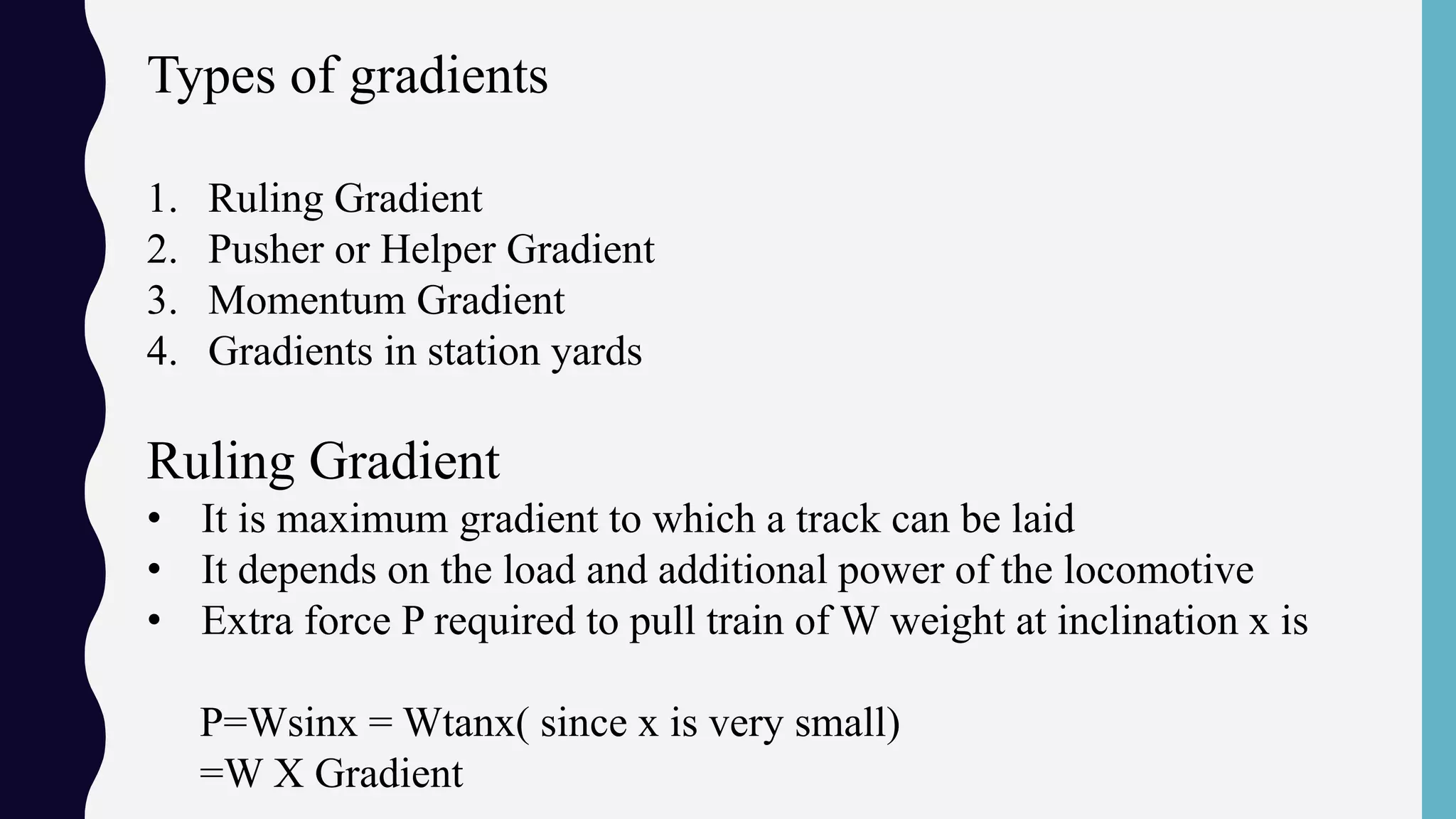 Geometric design of track | PPTX
