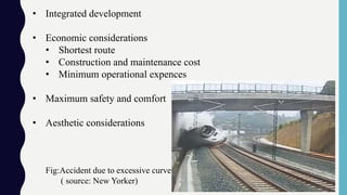 Geometric design of track | PPTX