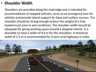 Geometric design standards for rural (non urban) | PPTX