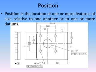 Geometric dimensioning and tolerance | PPTX