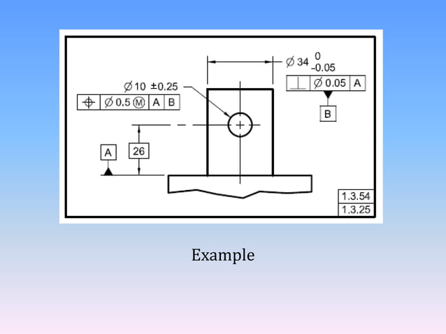 Geometric dimensioning and tolerance | PPTX