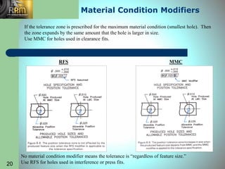 Geometric dimensioning and tolerancing | PDF