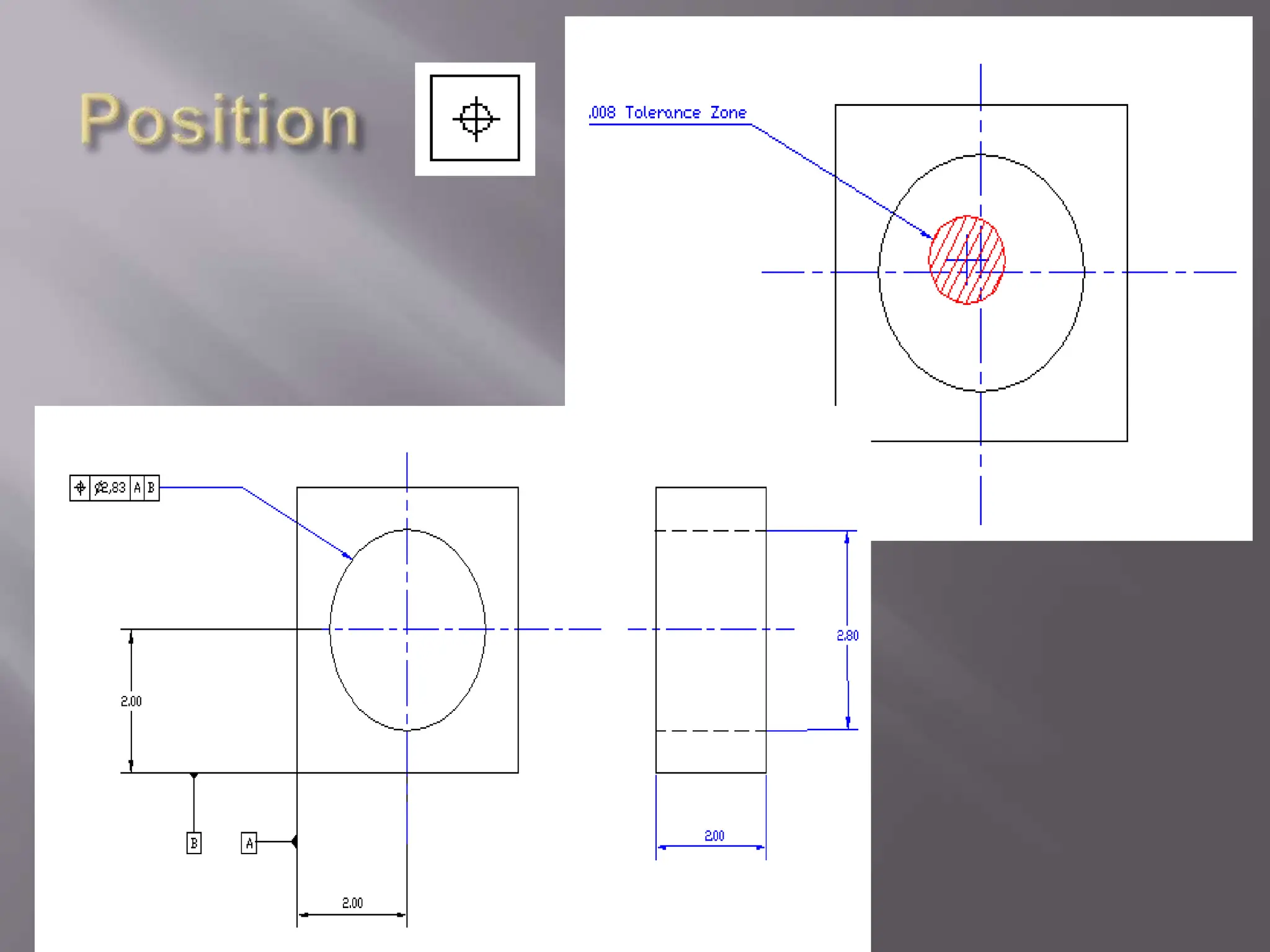 Geometric Dimensioning and Tolerancing.pptx | 3-D Graphics | Computer Software and Applications