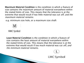 Geometric Dimensioning & Tolerancing | PPTX