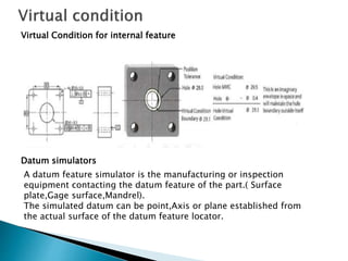 Geometric Dimensioning & Tolerancing | PPTX