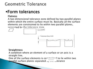 Geometric Dimensioning & Tolerancing | PPTX