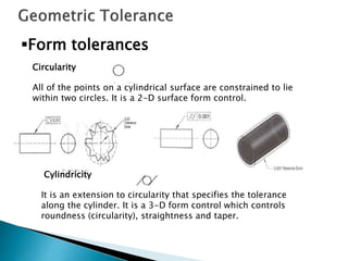 Geometric Dimensioning & Tolerancing | PPTX