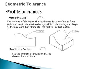 Geometric Dimensioning & Tolerancing | PPTX