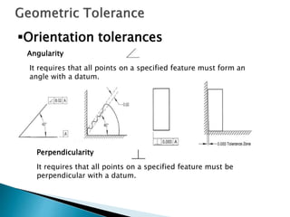 Geometric Dimensioning & Tolerancing | PPTX