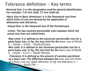 Geometric Dimensioning & Tolerancing | PPTX