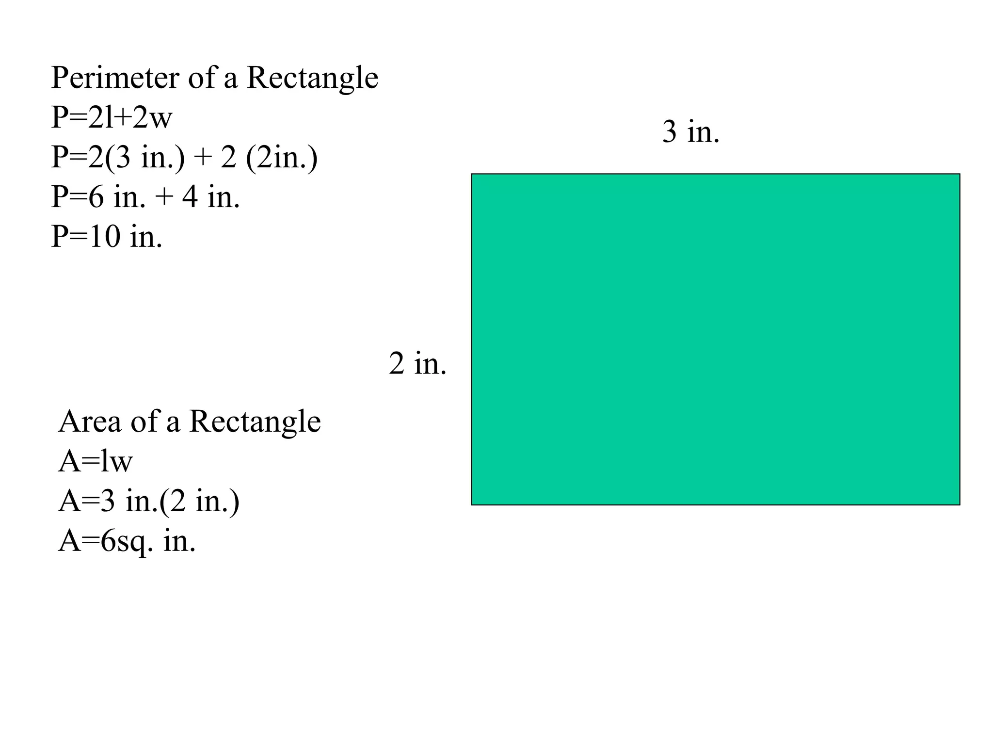 Geometric formulas (math) | PPT