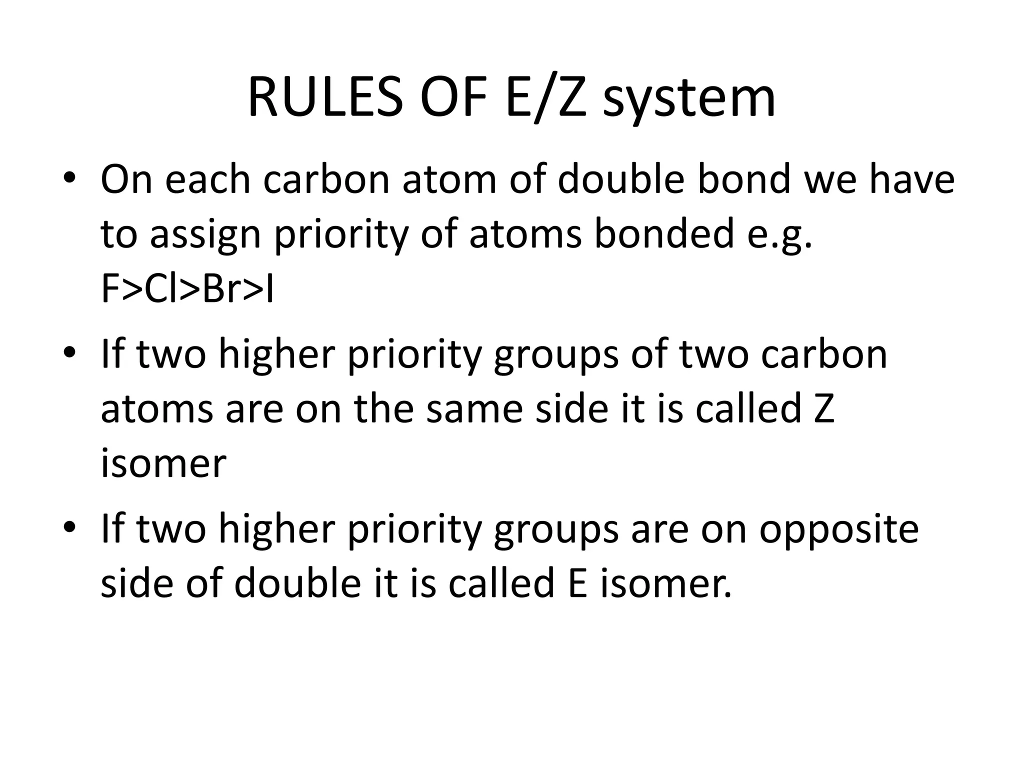 Geometric isomerism.pptx organic chemistry | PPTX