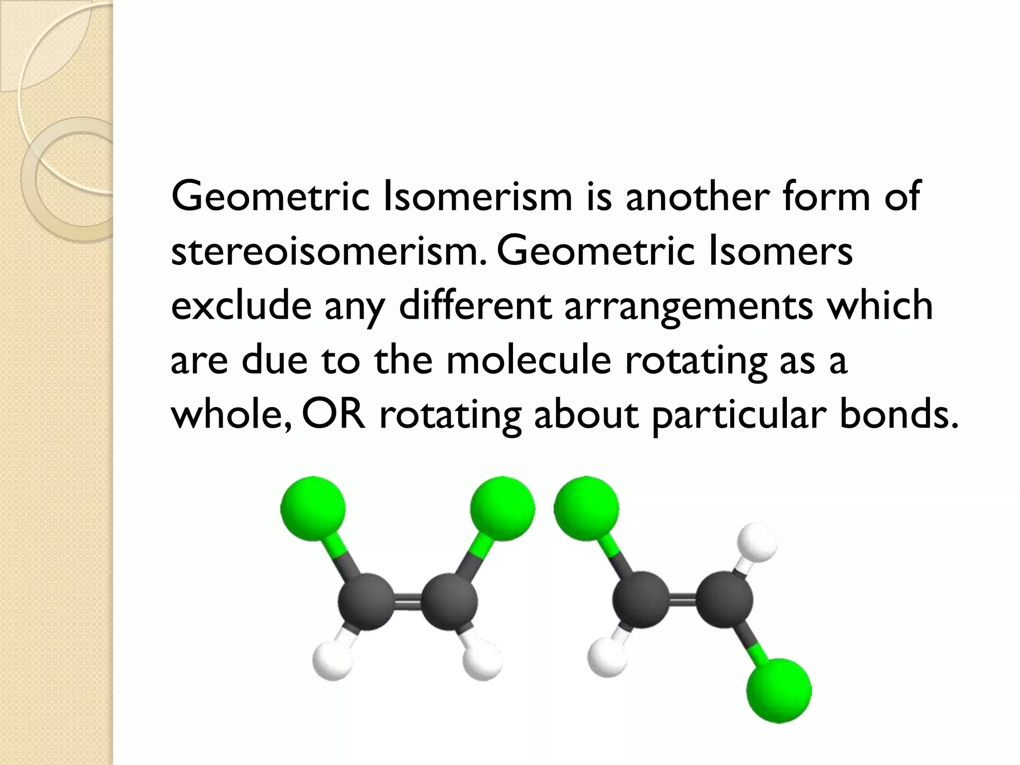 Geometric isomers ( cis trans ) | PPT