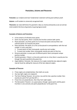 Geometric Mathematical Structure | DOCX