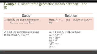 Geometric mean | PPTX