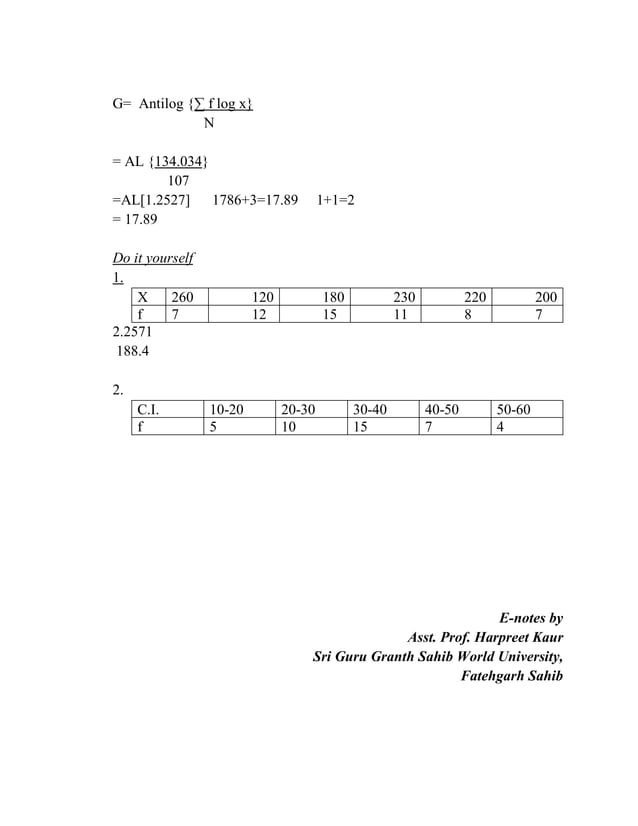 Geometric Mean Pdf 1330