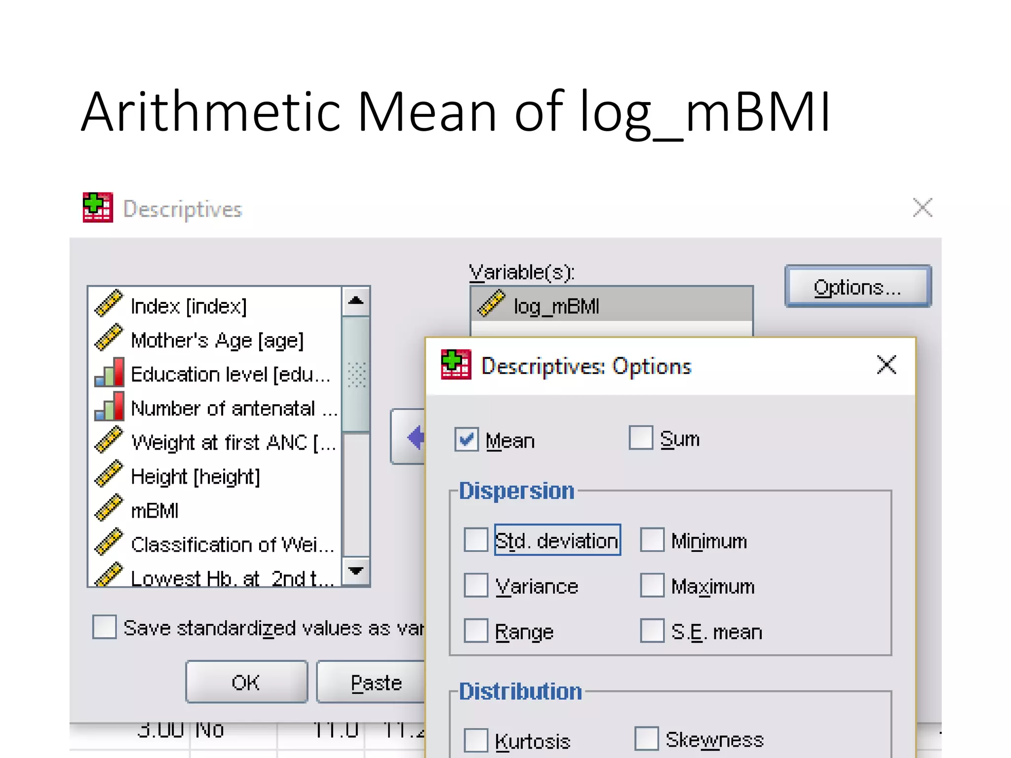 How To Calculate Geometric Mean Using SPSS | PDF