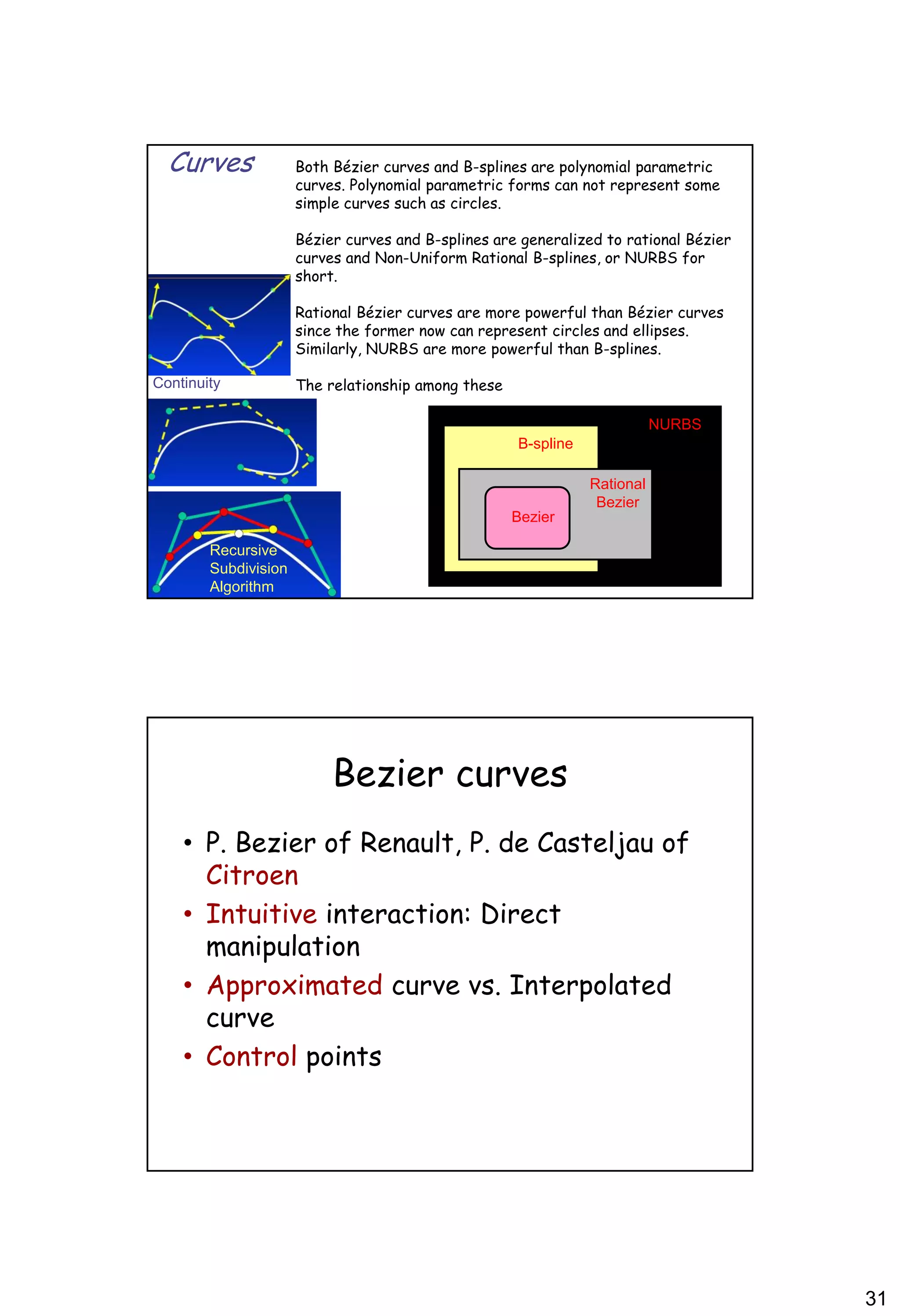 Geometric model & curve | PDF