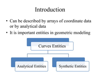 Geometric modeling | PPTX