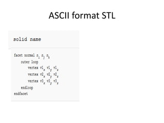 Geometric modelling | PPTX