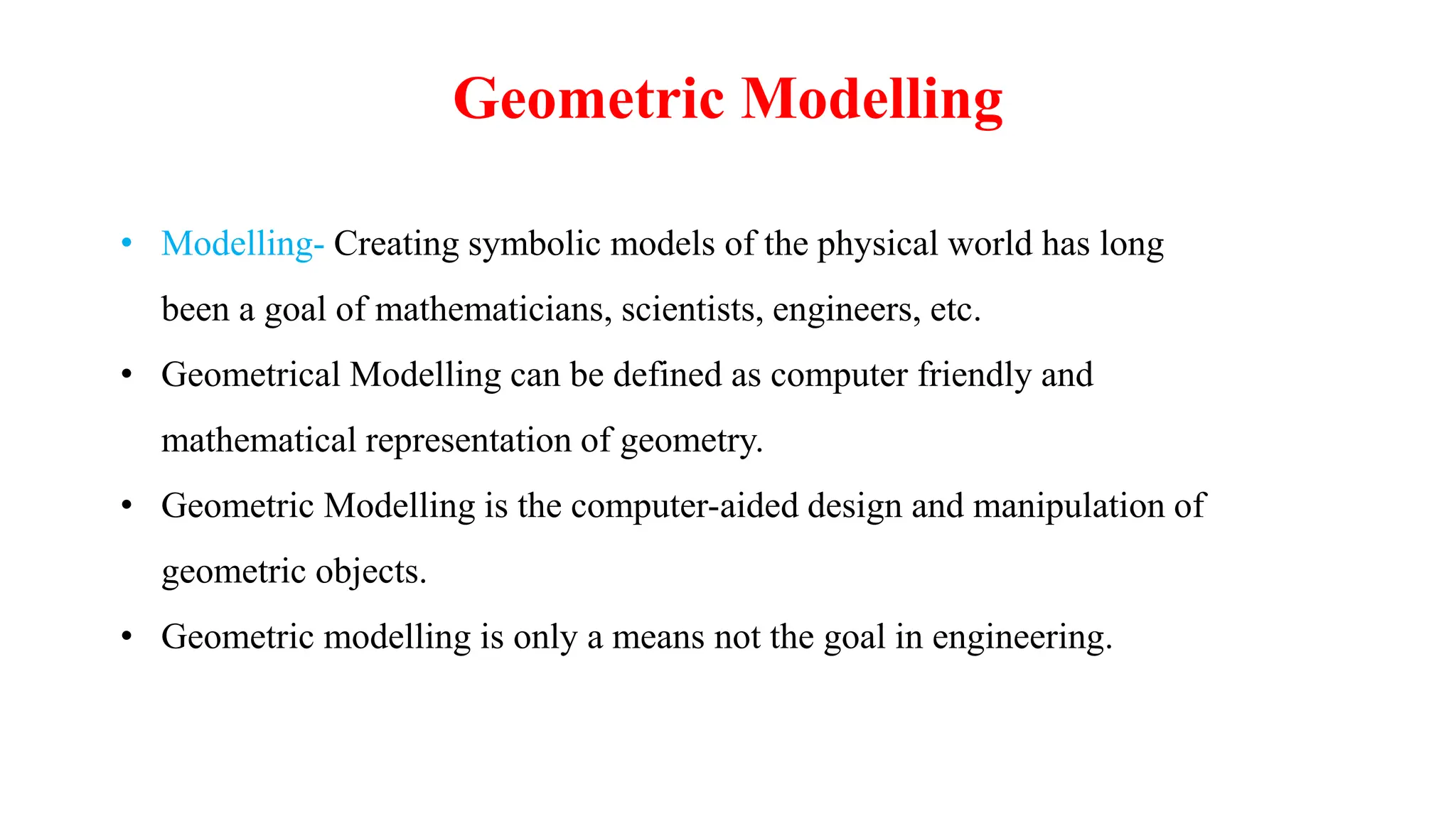 Geometric Modelling in Computer Aided Design.pptx