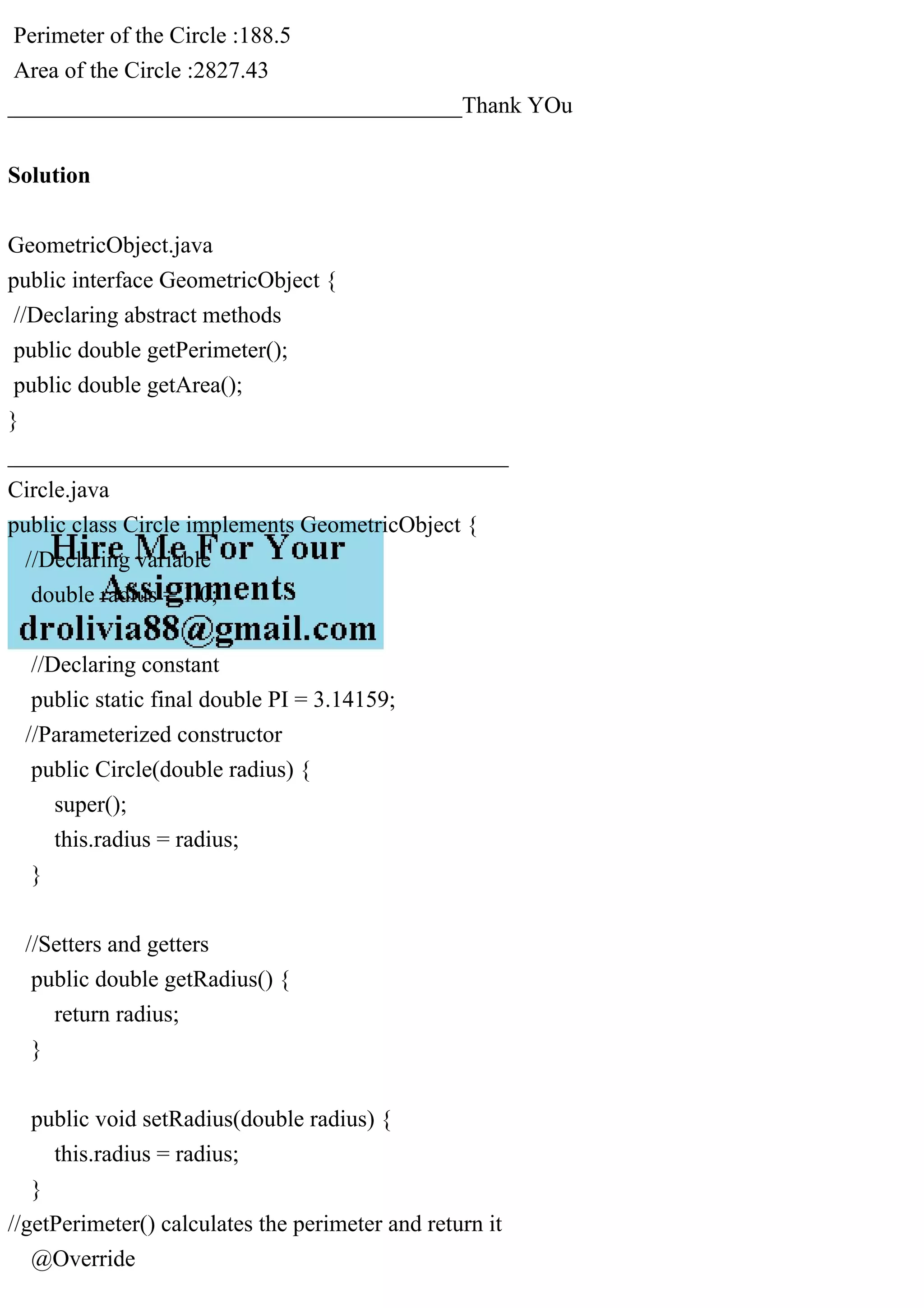 GeometricObject.javapublic interface GeometricObject { Declari.pdf