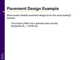 Geometric & Pavement Design - examples.ppt