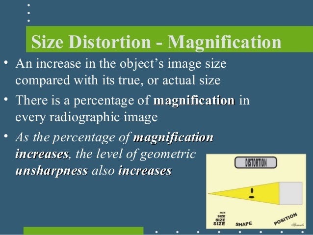 Geometric Properties Distortion