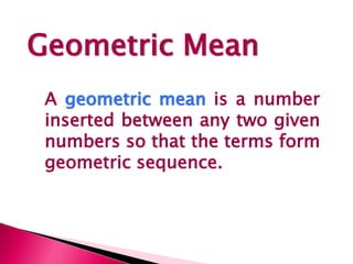 Geometric Sequence | PPTX