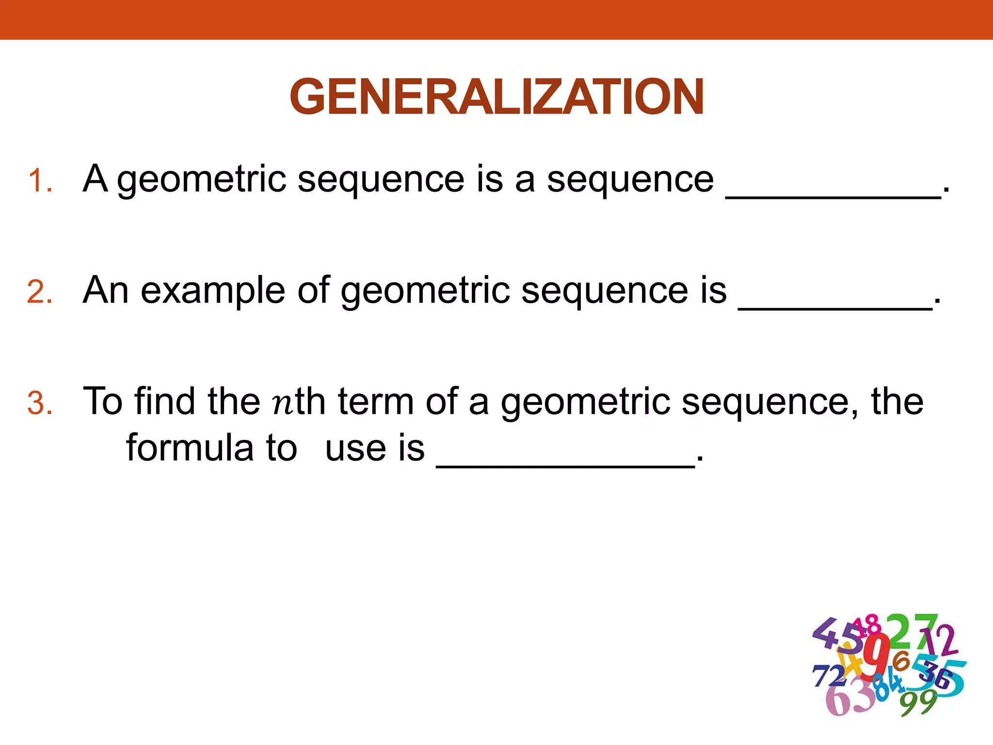 Geometric Sequence | PDF