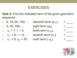 Geometric Sequence Examples