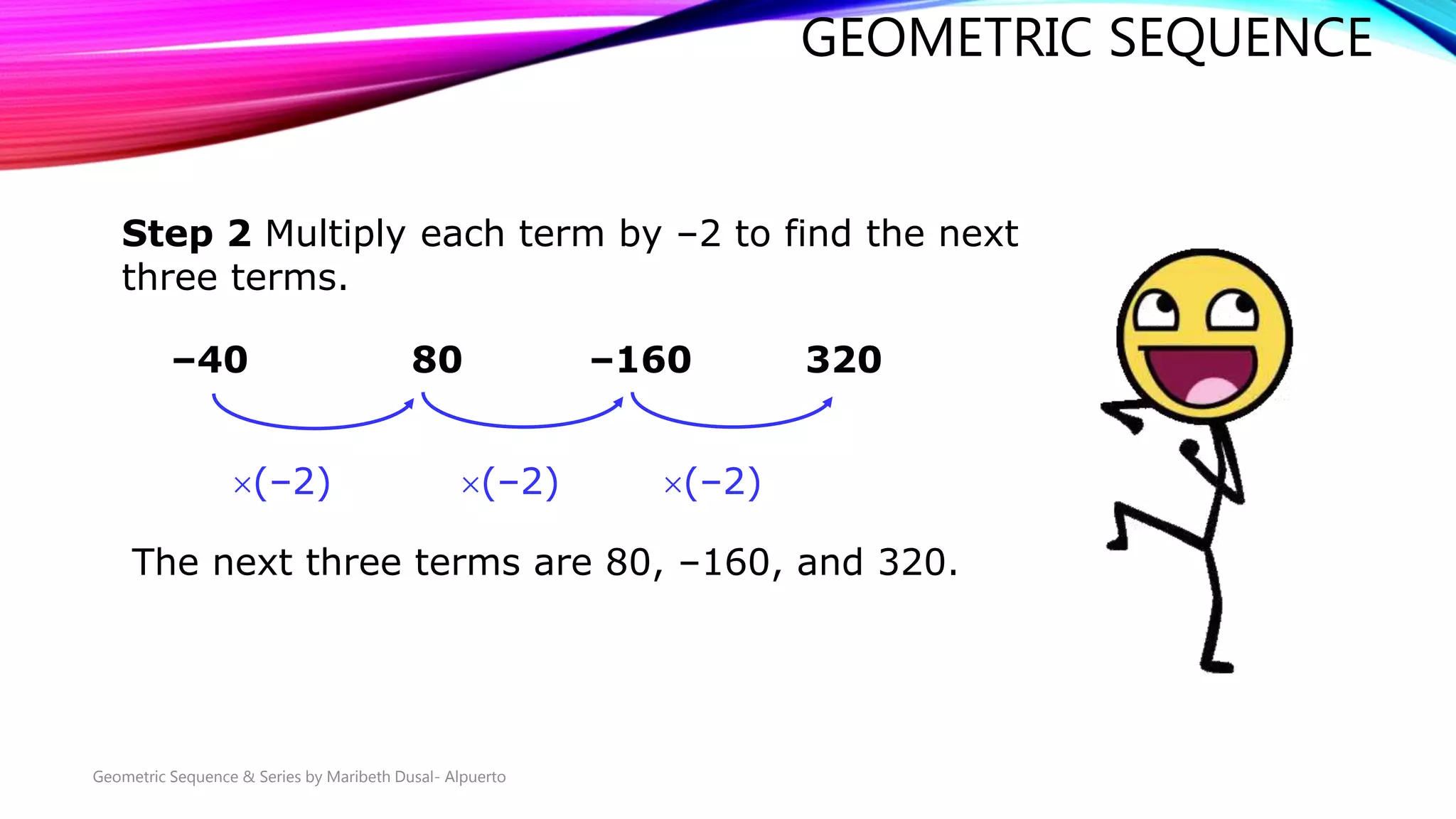 Geometric sequence and Series | PPT