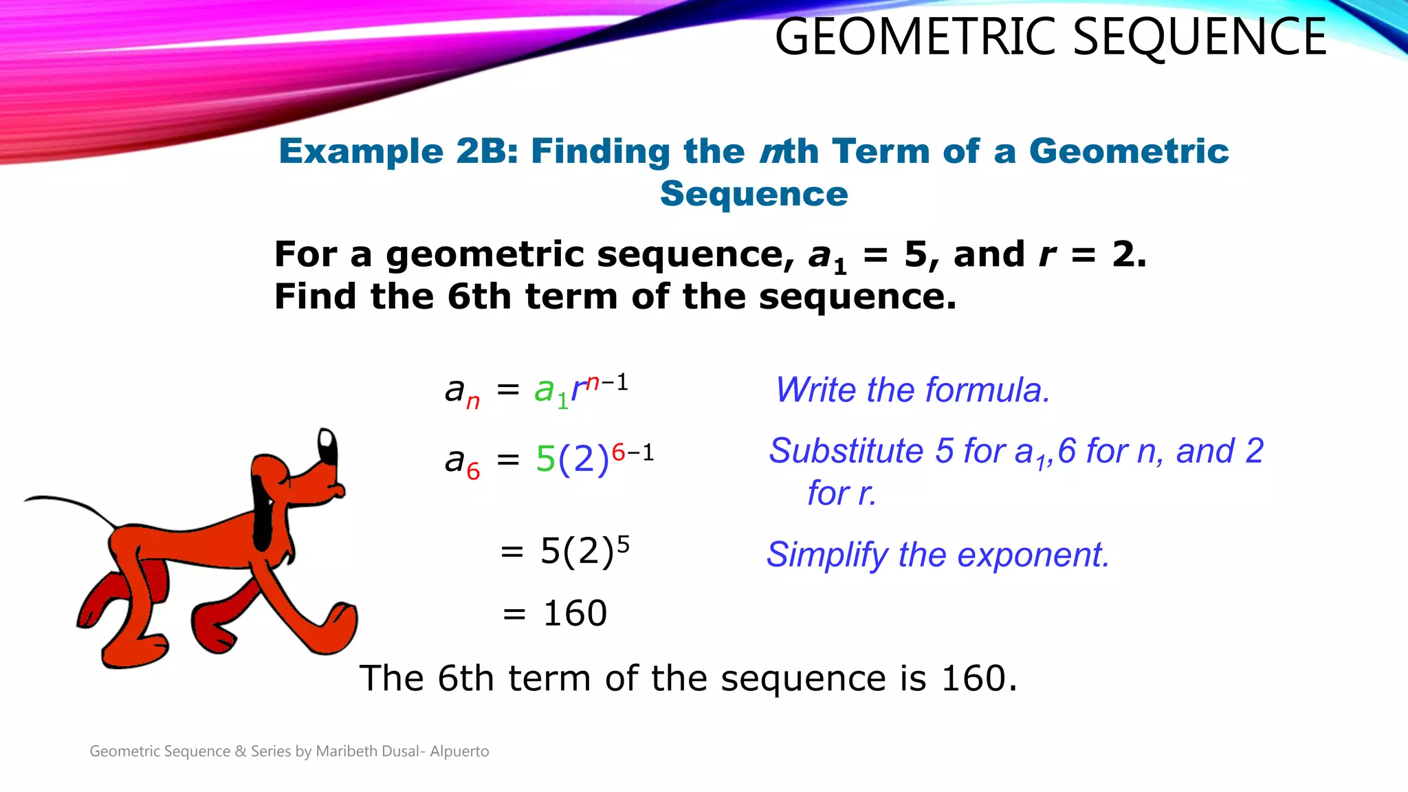 Geometric sequence and Series | PPTX