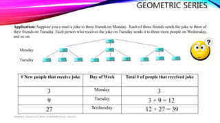 Geometric sequence and Series | PPTX