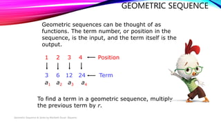 Geometric sequence and Series | PPTX