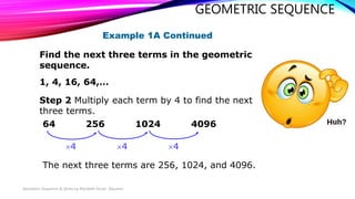 Geometric sequence and Series | PPTX