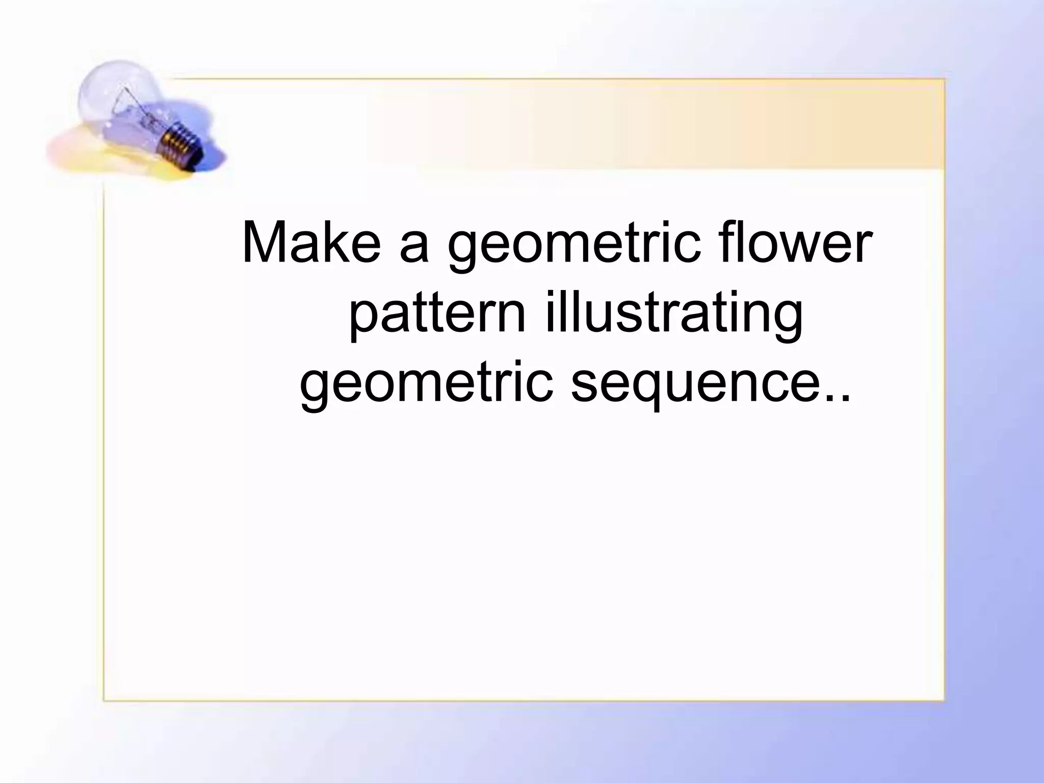 geometric sequence.pptx | Science
