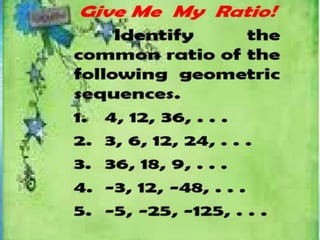 geometric sequence.pptx | Science