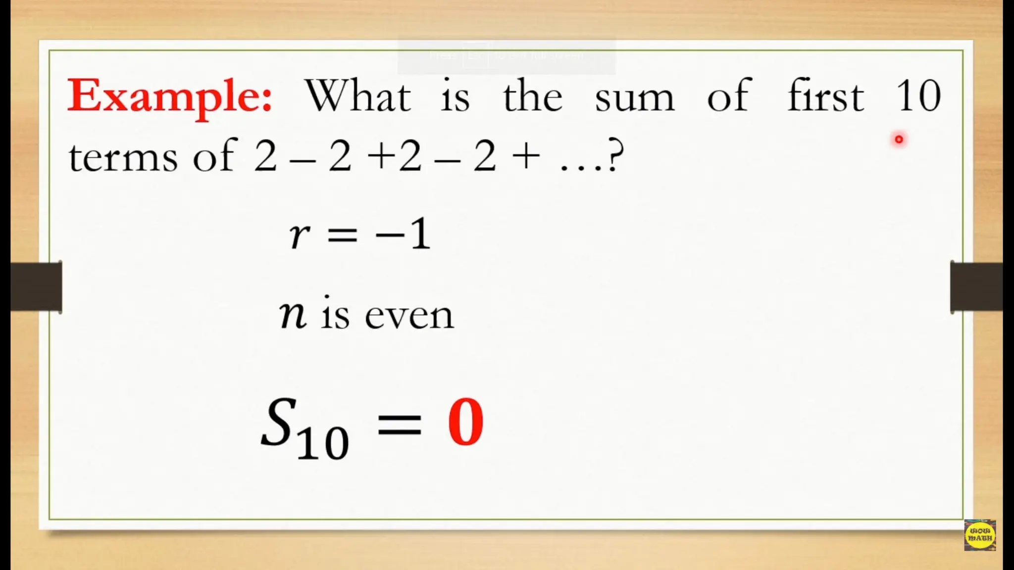 geometric sequence grade 10 day 2 lesson.pptx
