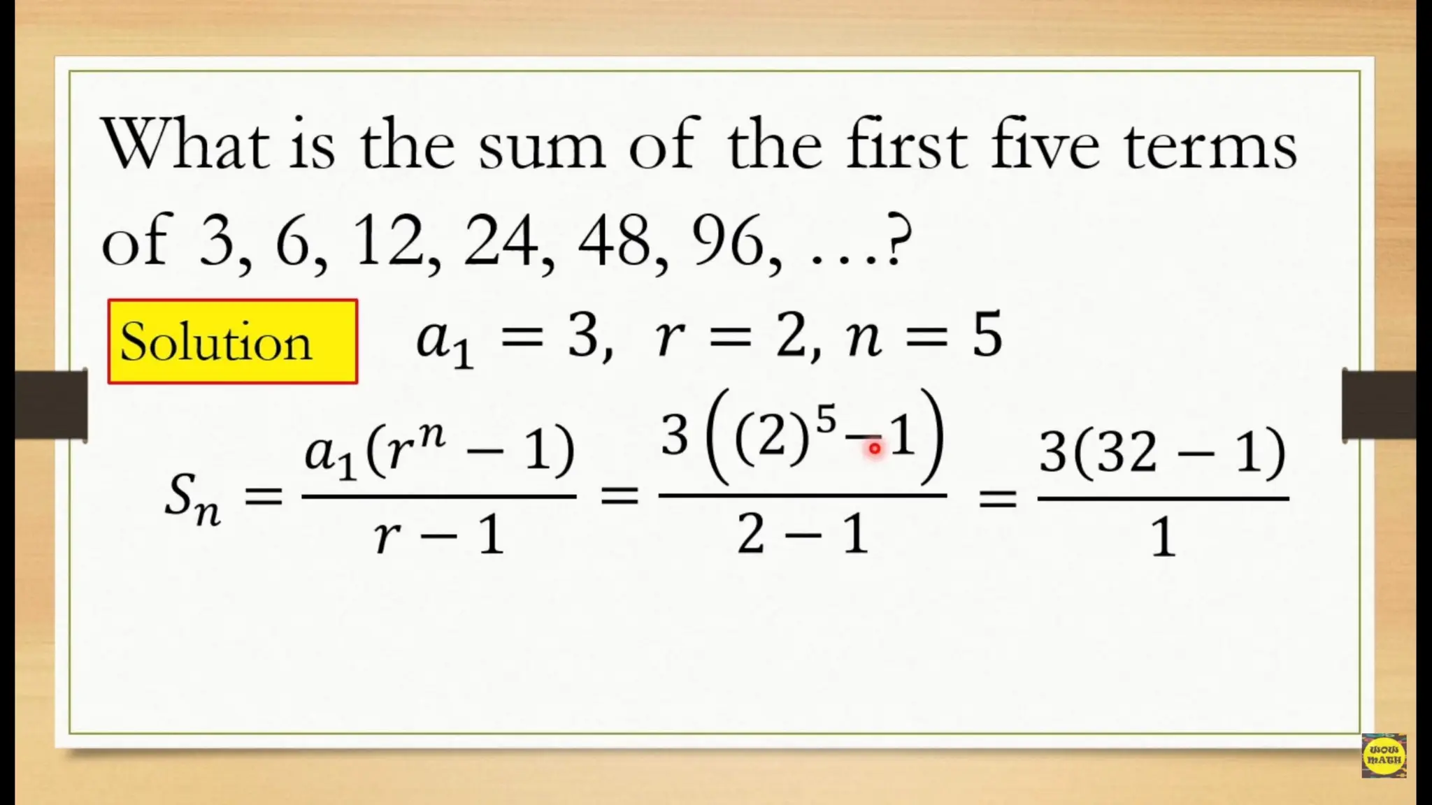 geometric sequence grade 10 day 2 lesson.pptx